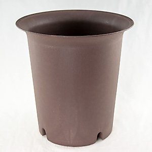 1 Pcs Round Cascade Plastic Bonsai, Succulent Pot & Orchid Planter 7.75"x 7.75"x 8"