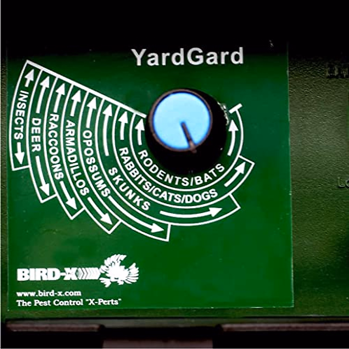 Bird-X Yard Gard Electronic Animal Repeller keeps unwanted pests out of your yard with ultrasonic sound-waves