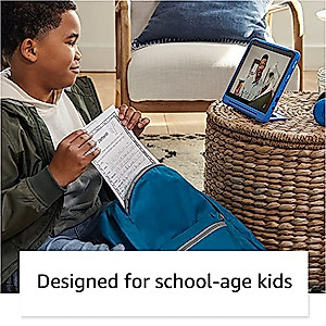 Amazon Fire HD 10 Kids Pro tablet, 10.1", 1080p Full HD, ages 6–12, 32 GB, (2021 release), named "Best Tablet for Big Kids" by Good Housekeeping, Doodle