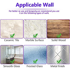 Broom Holder Wall Mount Self Adhesive, Sturdy Heavy Duty Stainless Steel Mop Gripper Rack Perforated Free, Perfect for Laundry Room Organizer, Fit with Laundry Kitchen Garage Garden Storage System