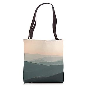 Great Smoky Mountains - Mountain Scene Mountain Theme Nature Tote Bag