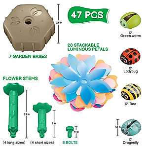 LiKee Building Flower Garden Toys