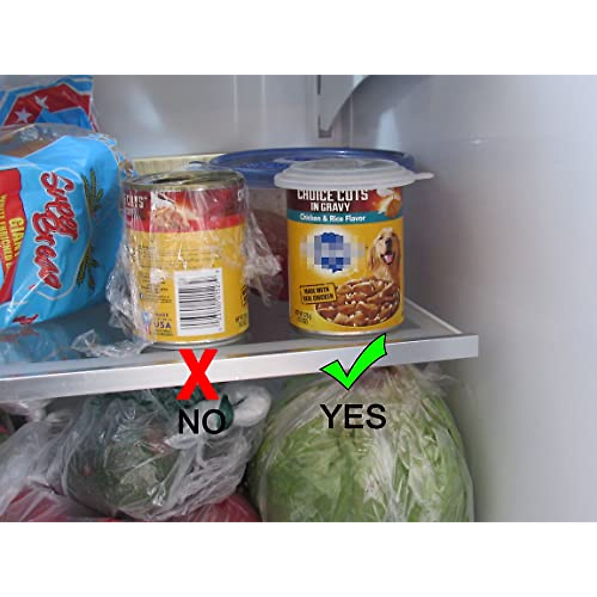 Smarter Seal, Pet Food Can Lids, 4-Pack, Clear Color, For Dog and Cat Food, One Size Lid Fits Most Sizes