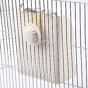 Rabbit Feeder Bunny Guinea Pig Hay Feeder Bag, Hay Guinea Pig Hay Feeder, Rabbit Feeder Fabric Bag Chinchilla Plastic Food Bowl Feeder