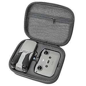 Anbee Portable Carrying Case EVA Hard Shell Storage Bag Box Compatible with DJI Mavic Air 2 RC Drone (Grey)