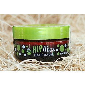 Hip Peas Natural Hair Styling Balm/Gel/Pomade - Light Hold, 2 oz jar