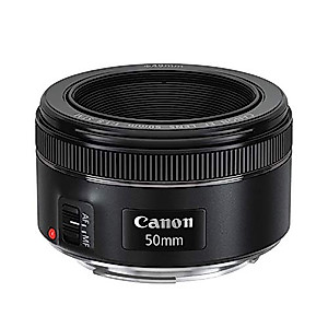 Canon EOS R Mirrorless Camera with EF 50mm f/1.8 STM Prime Lens + 256GB Memory + Photo Editing Software + Accessory Bundle (27pcs) (Renewed)