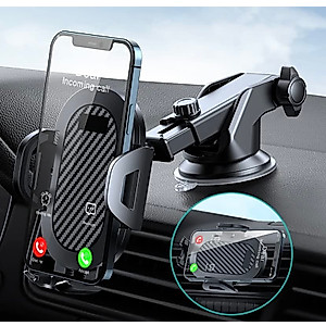 Universal Car Phone Holder ( Super Suction and Stability) Hands Free, Adjustable, for Dashboard ✅ and Windshield ✅