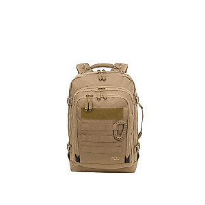 Fieldline Tactical Tactical Backpack, Coyote, 18.5 x 12.3 x 6.9 inches