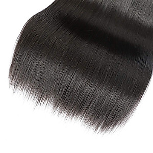 10A Brazilian Straight Hair Bundles (20 22 24) Virgin Human Hair 3 Bundles Straight Hair Extensions Weave Hair Human Bundles 100% Unprocessed Virgin Hair Bundles