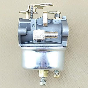 Yingshop Carburetor with Mount Gasket Fuel Filte Primer Bulb Fuel Line Compatible for Tecumseh 632113 632113A HS40 HSSK40 Carb