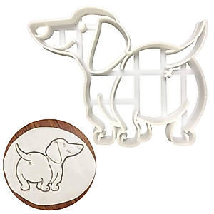 Dachshund Cookie Cutters, Dachshund Shape Mold 2pcs Set