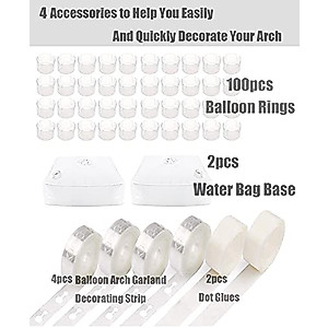 LANGXUN 7.2ft Large Size Golde Metal Round Balloon Arch kit, for Birthday Party Decoration, Wedding Decoration, Graduation and Baby Shower Photo Background, Christmas Decorations