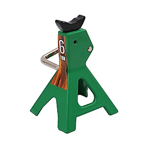 Treehobby 1/10 RC Scale Model Car Metal 6 Ton RC Car Simulation Jack Stands Lifting Compatible with traxxas TRX-4 Axial SCX10 Wraith Tamiya CC01 RC4WD D90 1/10 RC Crawler Truck Accessories(Green)