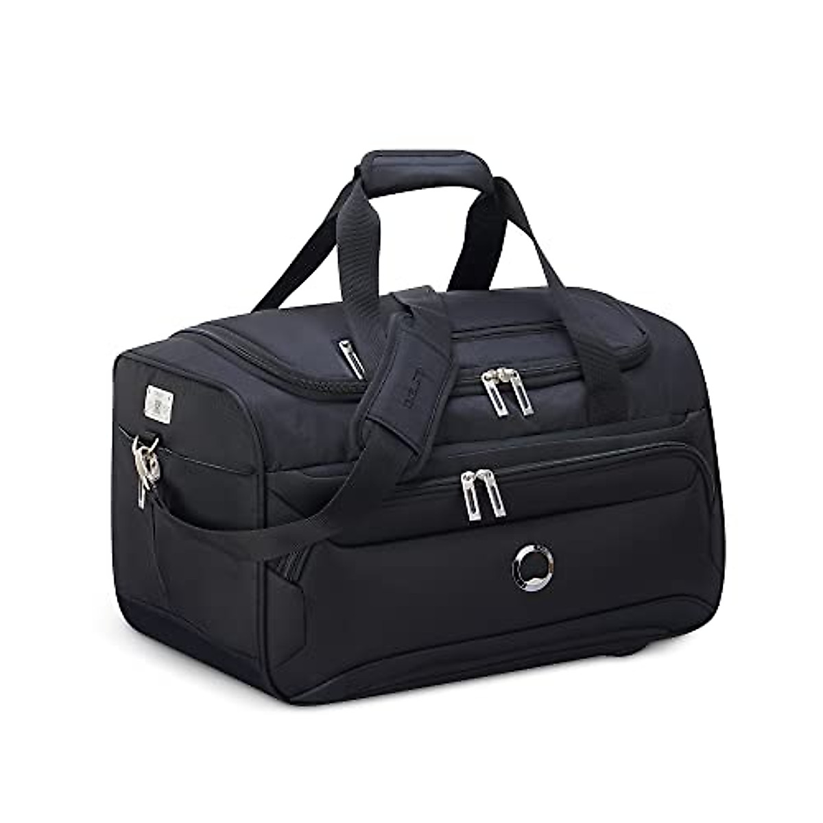 DELSEY Paris Sky Max 2.0 Duffle Carry-on Bag, Black