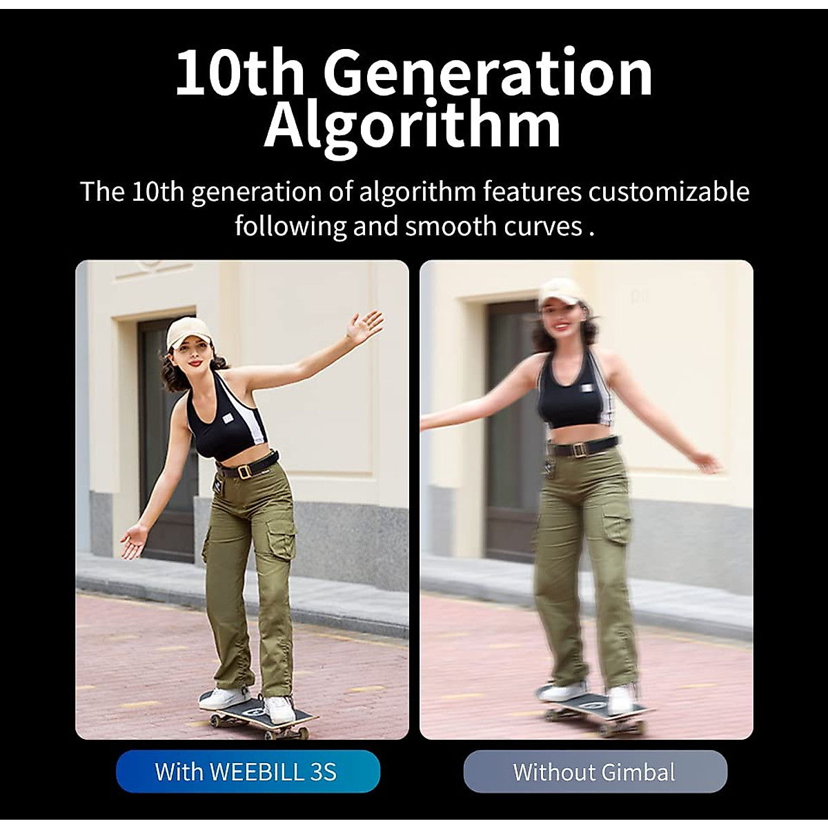 ZHIYUN Weebill 3S Gimbal Stabilizer for DSLR and Mirrorless Camera Canon/Nikon/Sony/Panasonic/Fujifilm,Fill Light,Native Vertical Shooting