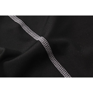 Audoc Mens 3 Pack Compression Tank Tops Cool Dry Sleeveless Compression Shirt (XXX-Large, 3 Pack Tank)