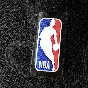 Bauerfeind Sports Knee Support NBA - Officially Licensed Basketball Brace with Medical Compression - Sleeve Design with Omega Gel Pad for Pain Relief & Stabilization (Black, XXL)