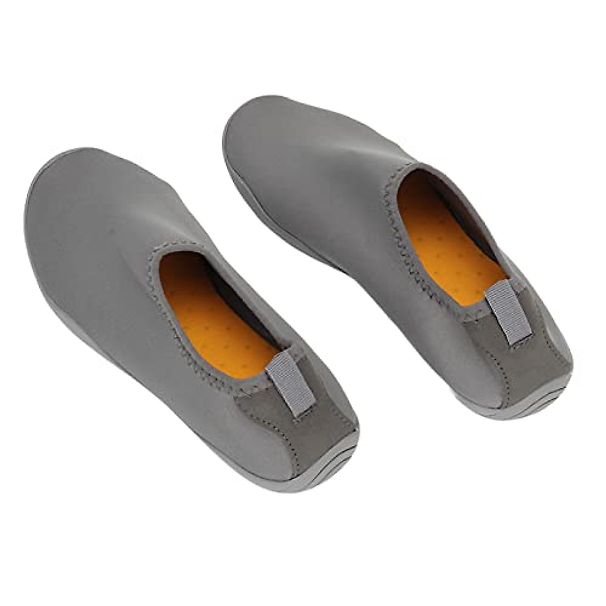 Pssopp Wading Sport Shoes, Air Layer Fabric Outdoor Fishing Shoes Fast Drainage Wear Resistant Good Elasticity for Water Activities for Men and Women (Size 38) Grey