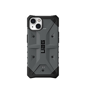 URBAN ARMOR GEAR UAG Designed for iPhone 13 Case Grey Silver Rugged Lightweight Slim Shockproof Pathfinder Protective Cover, [6.1 inch Screen]