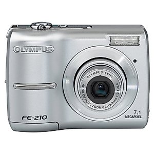 Olympus Stylus FE-210 7MP Digital Camera with Digital Image Stabilized 3x Optical Zoom