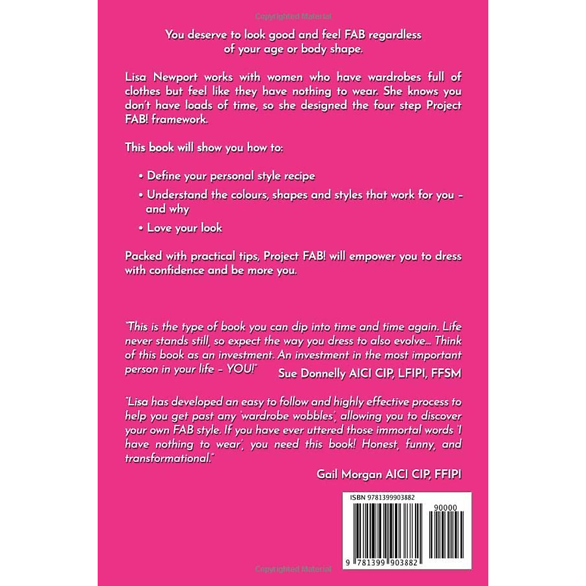 Project FAB! No More Making Do: Your guide to confidence with colour & clothes