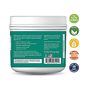 Pure Essence Labs Ionic Fizz Magnesium Plus, Anti-Stress Supplement Drink Powder, Gluten Free and Non-GMO Magnesium Powder (Raspberry Lemonade, 6.03 Ounce (Pack of 1))