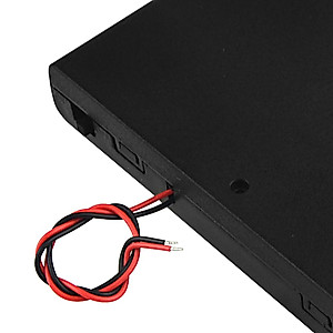 WMYCONGCONG 5 PCS 8 x 1.5V 12V AA Battery Holder Case Box with ON/Off Switch and Leads Wire