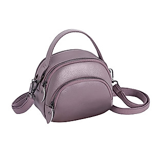 Phenas Women Crossbody Bag Small Shoulder Phone Bag Ladies Genuine Leather Handbag, Cellphone bags, Wallet, Purse with Strap