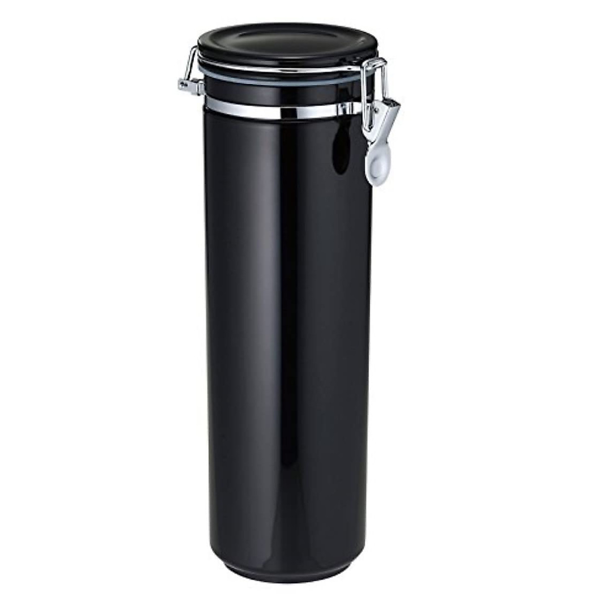 佐藤金属興業(Satokinzoku) Sato Metal Kogyo SALUS Storage Container, Ideal Canister, Black, Pasta Pot