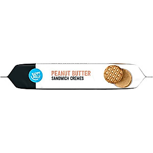 Amazon Brand - Happy Belly Peanut Butter Sandwich Cremes, 1 pound (Pack of 1) (Reformulation)