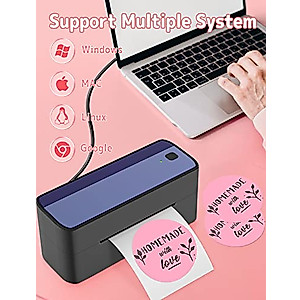 Itari Shipping Label Printer, Thermal Label Printer Work with Windows & macOS, Label Printer for Shipping Packages, 152mm/s, Compatible with Amazon, Ebay, Esty, Shopify, UPS, FedEx, USPS