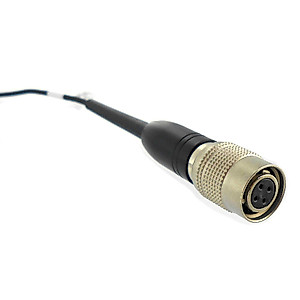 U-Voice UV340A Ultra Lite Adjustable Frame and Boom Black Color Headset Microphone (for Audio Technica)