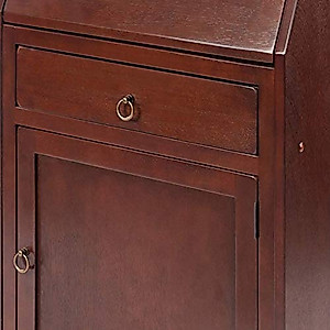 Winsome Wood Regalia Home Office, Walnut, Secretary Desk