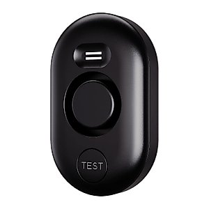 Water Leak Detector Sensor Alarm: Home Water Flooding Monitor Smart Sink Overflow Monitoring Adjustable Wet Moisture Alert Pipe Leakage Drip Detection Warning for Basement Floor (1 Sensor)