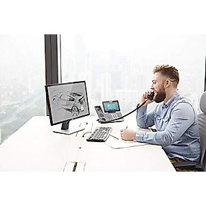 Yealink SIP-T54W IP Touch Screen SIP Phone - Global Teck Bundle with Power Supply and Global Teck Microfiber Cloth (Yealink T54W SIP Phone - Basic Bundle)