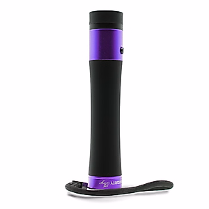 Guard Dog Ivy Stun Gun Flashlight - Self Defense Weapons for Women with Rechargeable LED Flashlight (Purple)