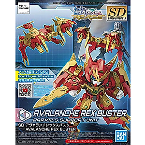 Bandai Hobby - Gundam Build Divers - #18 Avalanche Rex Buster, Bandai Spirits SDBD 1/144 Model Kit