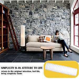 ANRONCH Rice Paper Floor Lamp Shade, Paper Floor Lampshade Light Accessories Paper Lamps Classic Modern Paper Floor Light Bulb Cage Guard for Bedroom Living Room