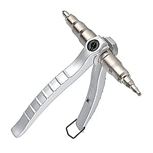 TOPINCN Tube Expander, Stainless Steel Manual Copper Tube Expander Universal Hand Refrigeration Tools Air Conditioner Maintain Repair Tube Expander