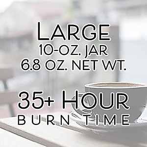 Coffee Scented Candle | Coffee & Cream Candle | Highly Scented & Long Lasting Coconut Wax Luxury Candle | Medium