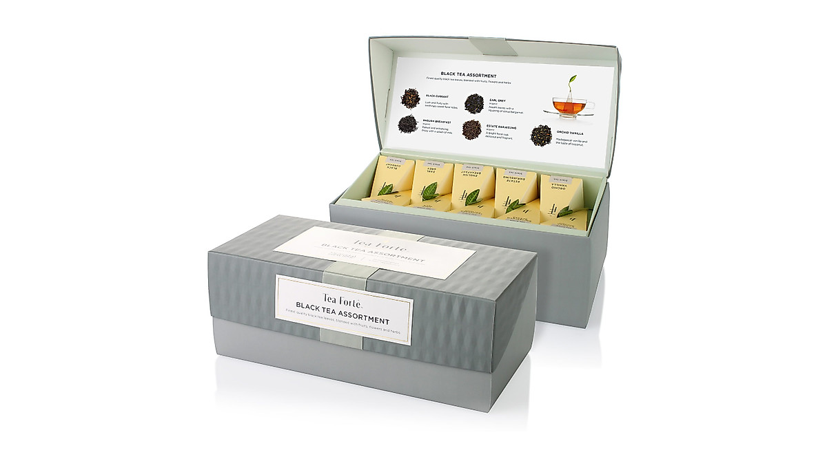 Tea Forte Presentation Box Tea Sampler Gift Set