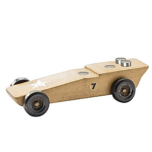 Ruisita 3.25 Ounce Tungsten Weights Wood Car Tungsten Weights Cylinders Weights in Assorted Sizes to Optimize Wood Car for Speed,Compatible with Pinewood Car Derby Weights