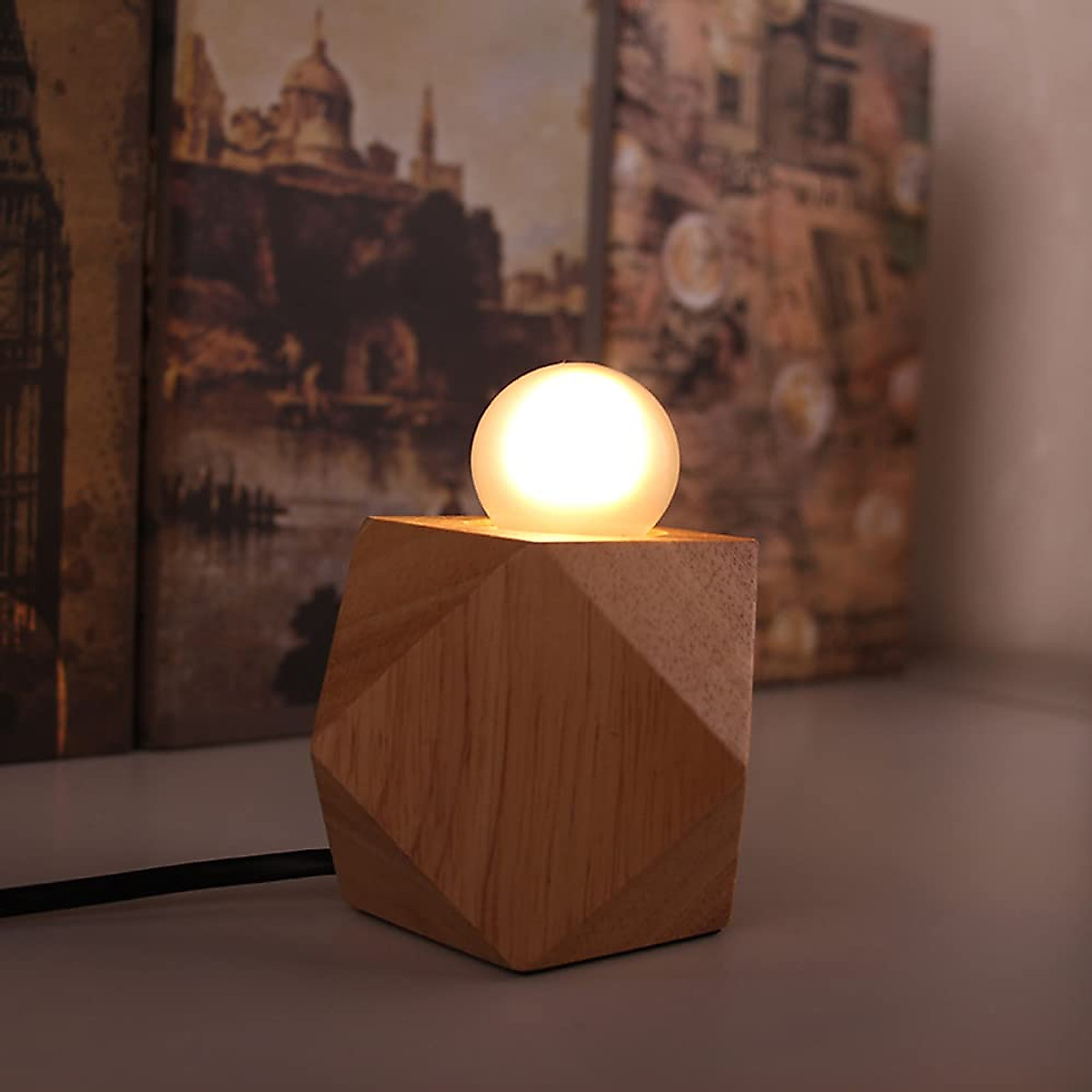 Qixivcom 6 Pack 1.5W White G40 Frosted Bulb LED Bulb E26 Warm White Energy Saving Retro Light String Replacement Bulbs Indoor and Outdoor Decorative Lighting Bulbs Vanity Mirror Billboard Decor