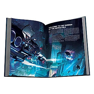 Fantasy Flight Games Genesys Roleplaying Game Shadow of the Beanstalk SOURCEBOOK - Explore a Cyberpunk Future! Fantasy Game for Kids & Adults, Ages 14+, 2-8 Players, 1+ Hour Playtime, Made by EDGE Studio