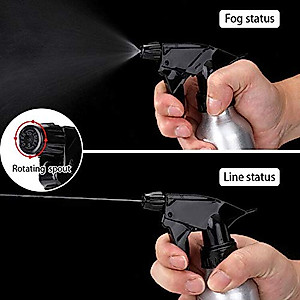 new star tattoo 250ml Empty Aluminum Spray Bottle,2pcs Reliable Sprayer Empty Spray Bottles Atomizer Mist Perfume for Hairdressing Green Soap Flowers Water Sprayer Tool