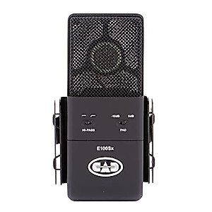 CAD Audio E100SX Large Diaphragm Supercardioid Condenser Microphone ,Black