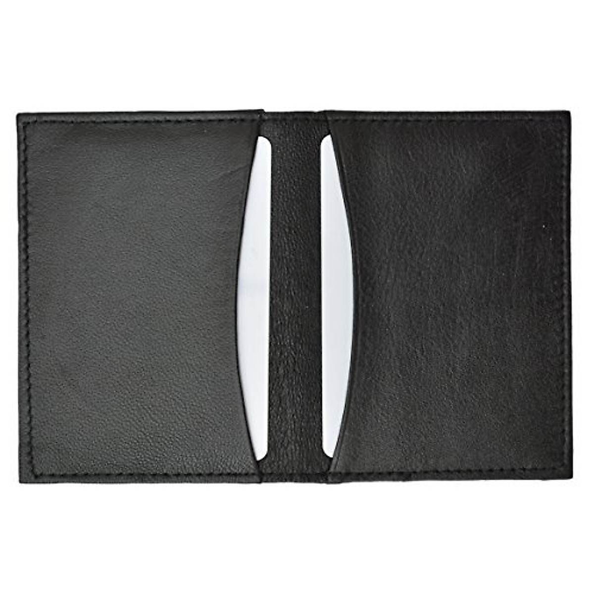 Marshal Slim Thin Leather Credit Card ID Mini Wallet Holder Bifold Driver's License Safe