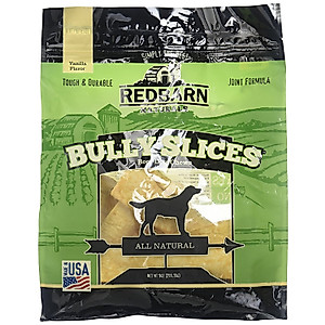 Redbarn Bully Slices for Dogs | Highly Palatable, Long-Lasting Natural Dental Treats with Functional Ingredients, 9 oz. (Pack of 4) - Variety Pack