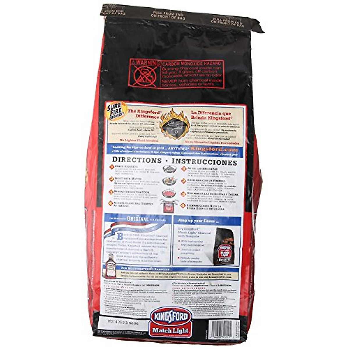 Kingsford Match Light Charcoal Briquets, 11.60 lb